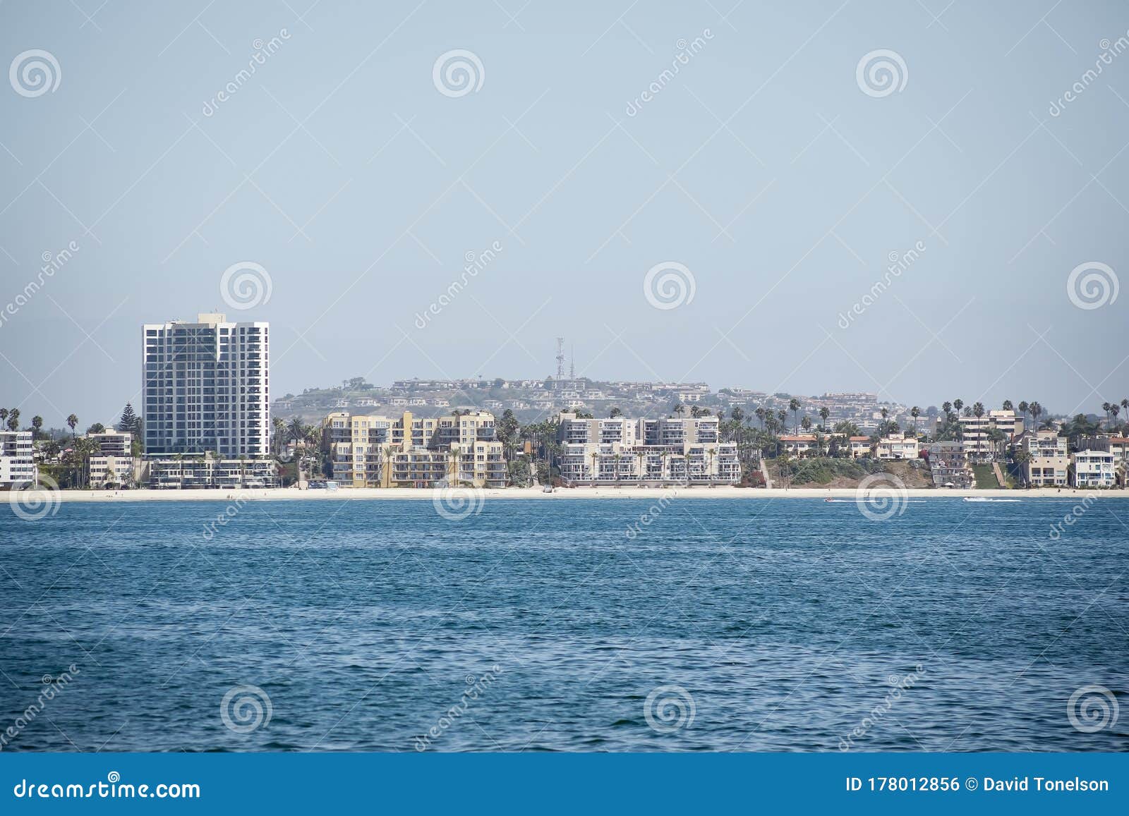 Long Beach skyline editorial photo. Image of california - 178012856