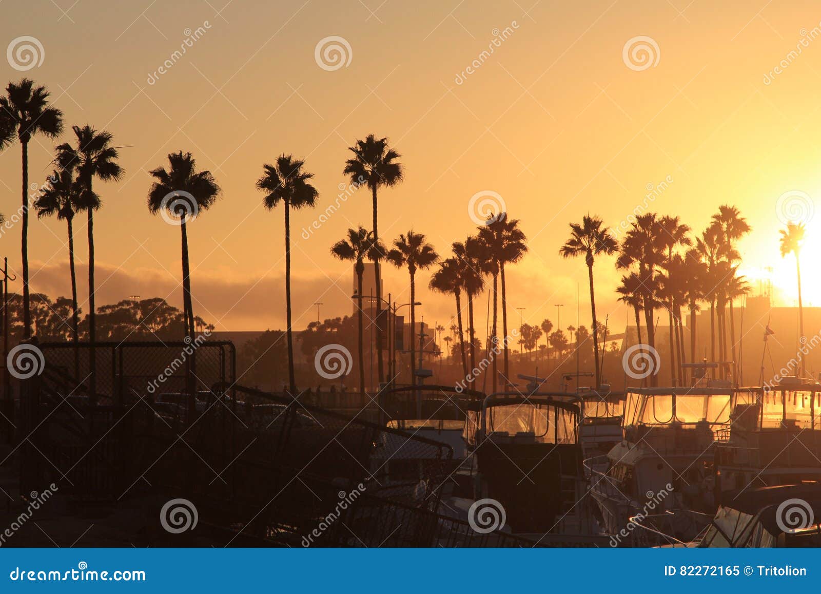 Long Beach sunset stock image. Image of exposure, light - 82272165