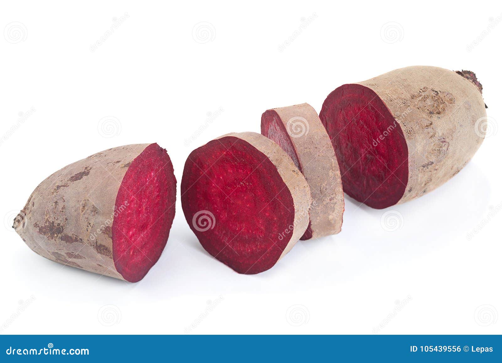 Long Beet Root Vegetable on White Stock Photo - Image of healthy ...