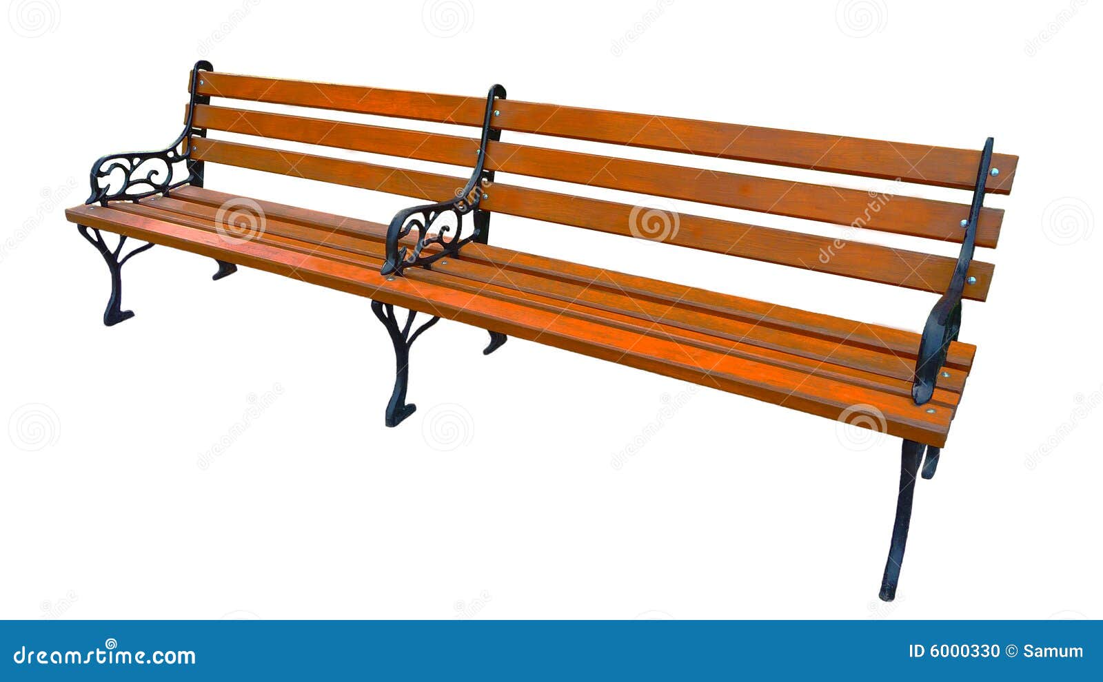 Long bench stock photo. Image of stool, outdoors, black - 6000330
