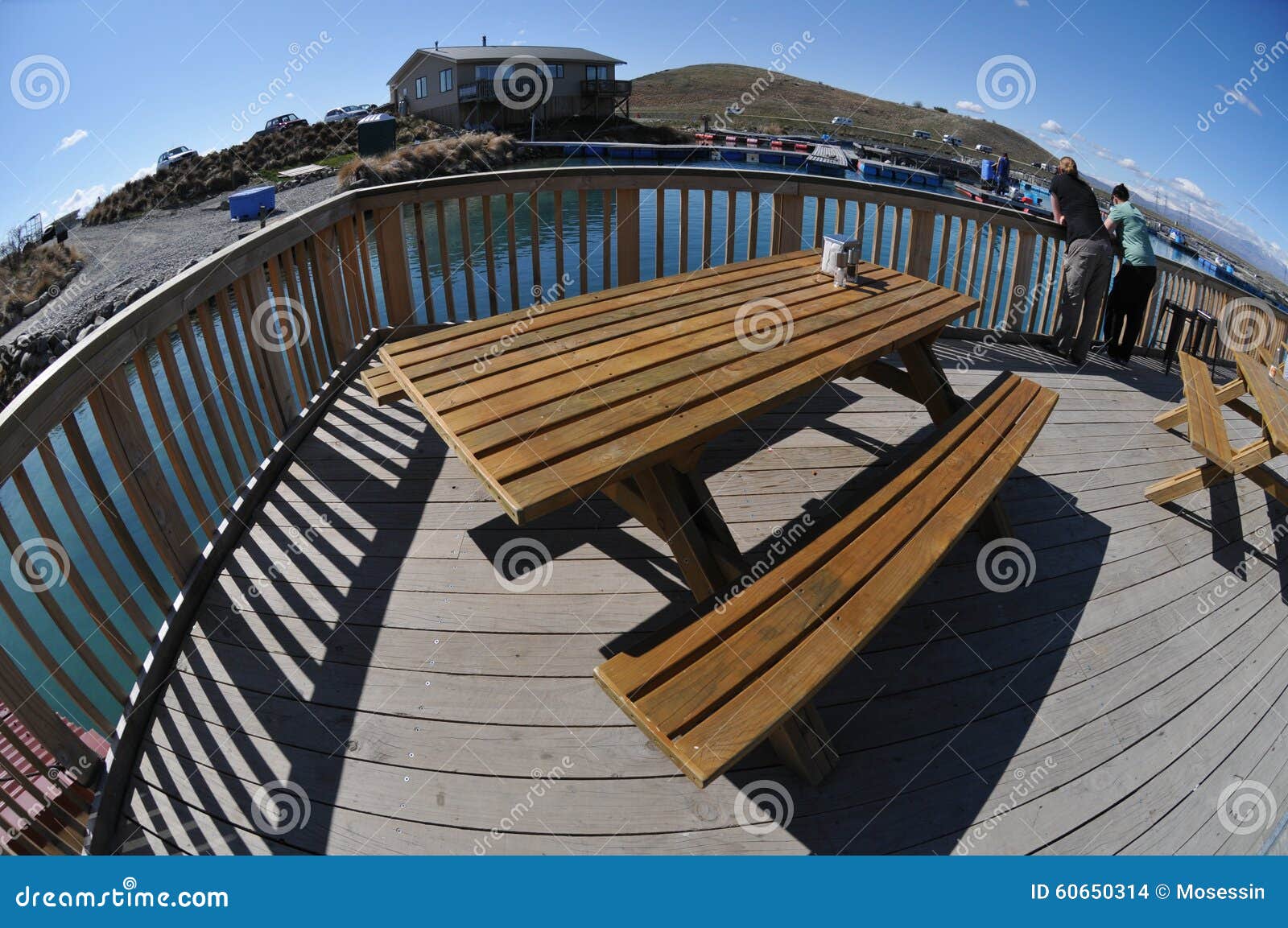 Long bench stock photo. Image of landscape, coffee, restaurant - 60650314