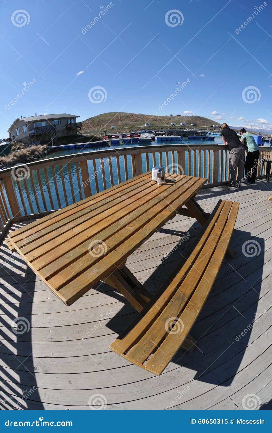 The Long Bench At Littlehampton Is The Longest In The UK Stock Image ...