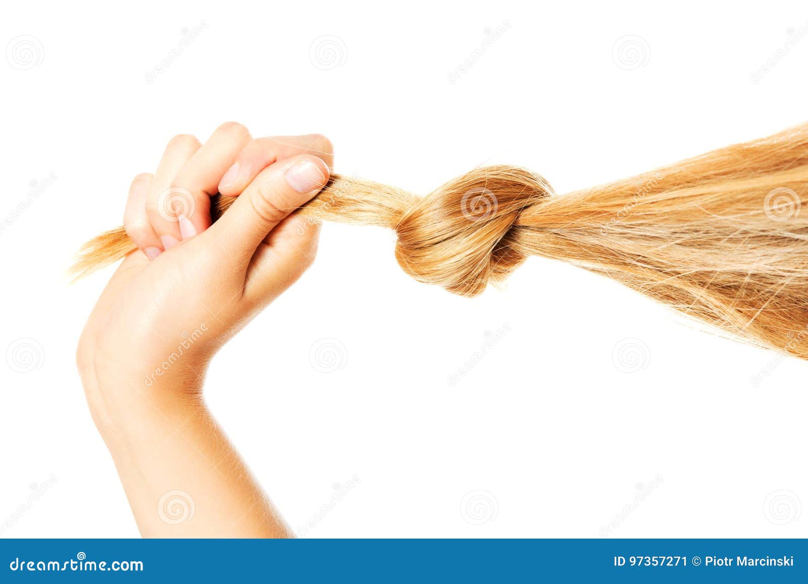 Long Blond Human Hair Close Up Stock Image Image Of Hairy Beauty