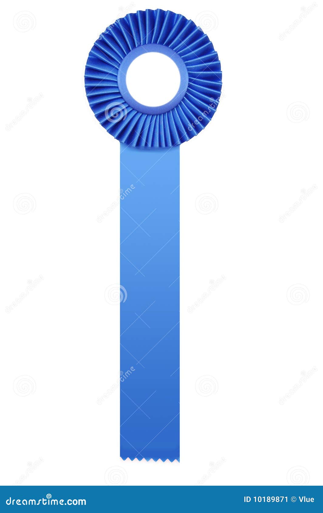 Long blue ribbon stock image. Image of championship, decorations - 10189871