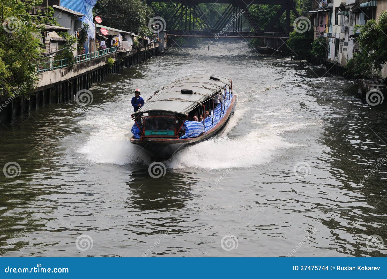 Long boat. editorial stock image. Image of float, boat - 27475744