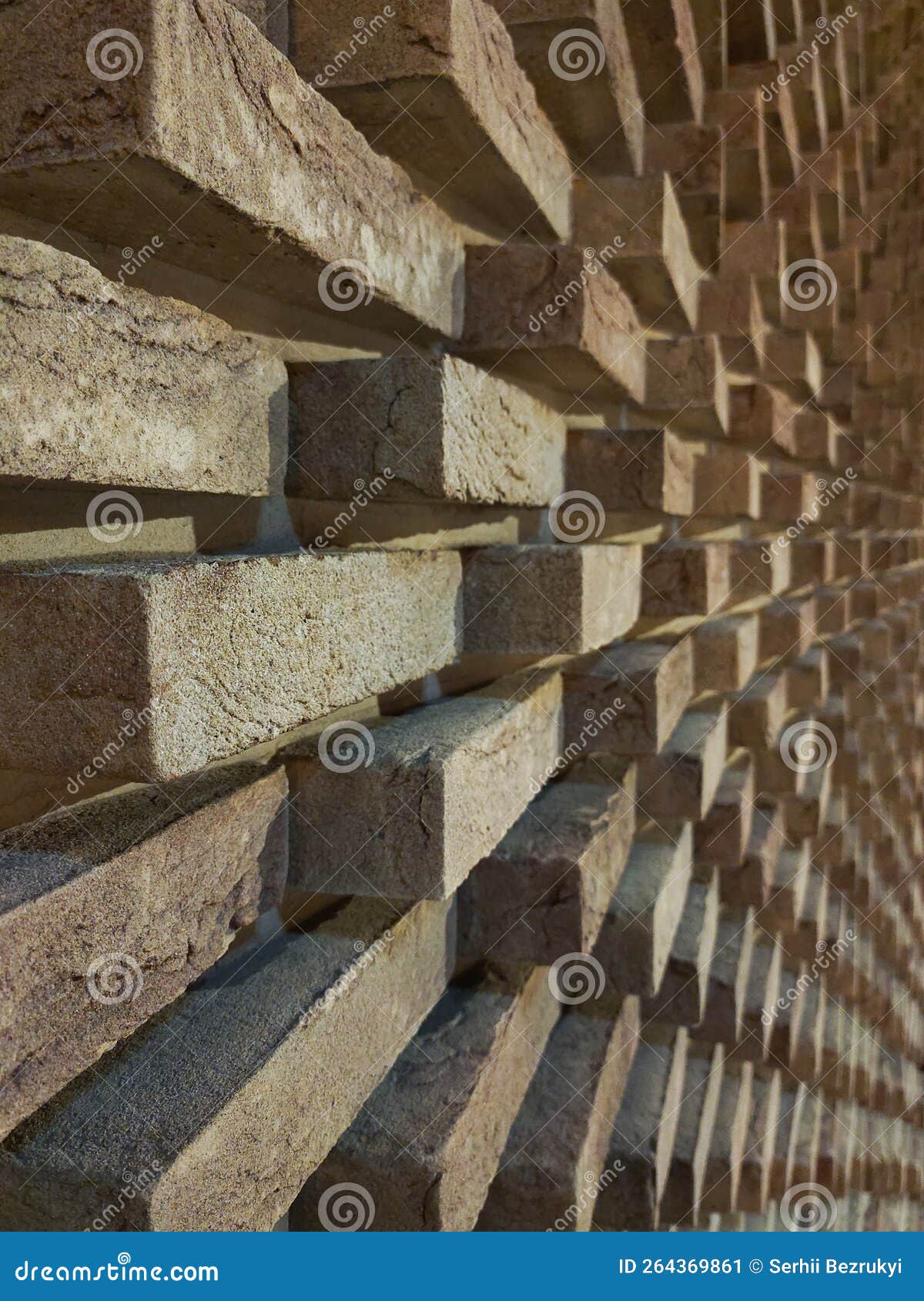 Red Old Brick, Distant Plan. Stock Image | CartoonDealer.com #122266957