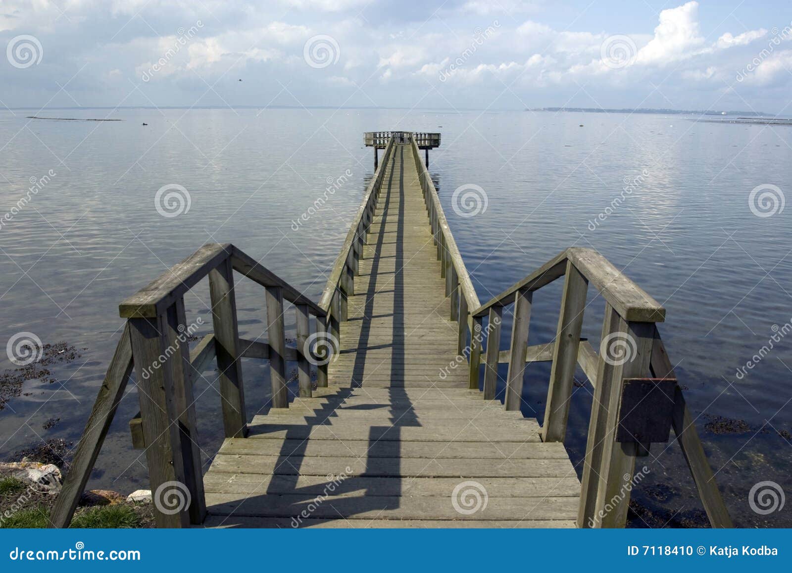 Long bridge stock photo. Image of wood, beach, scape, bridge - 7118410