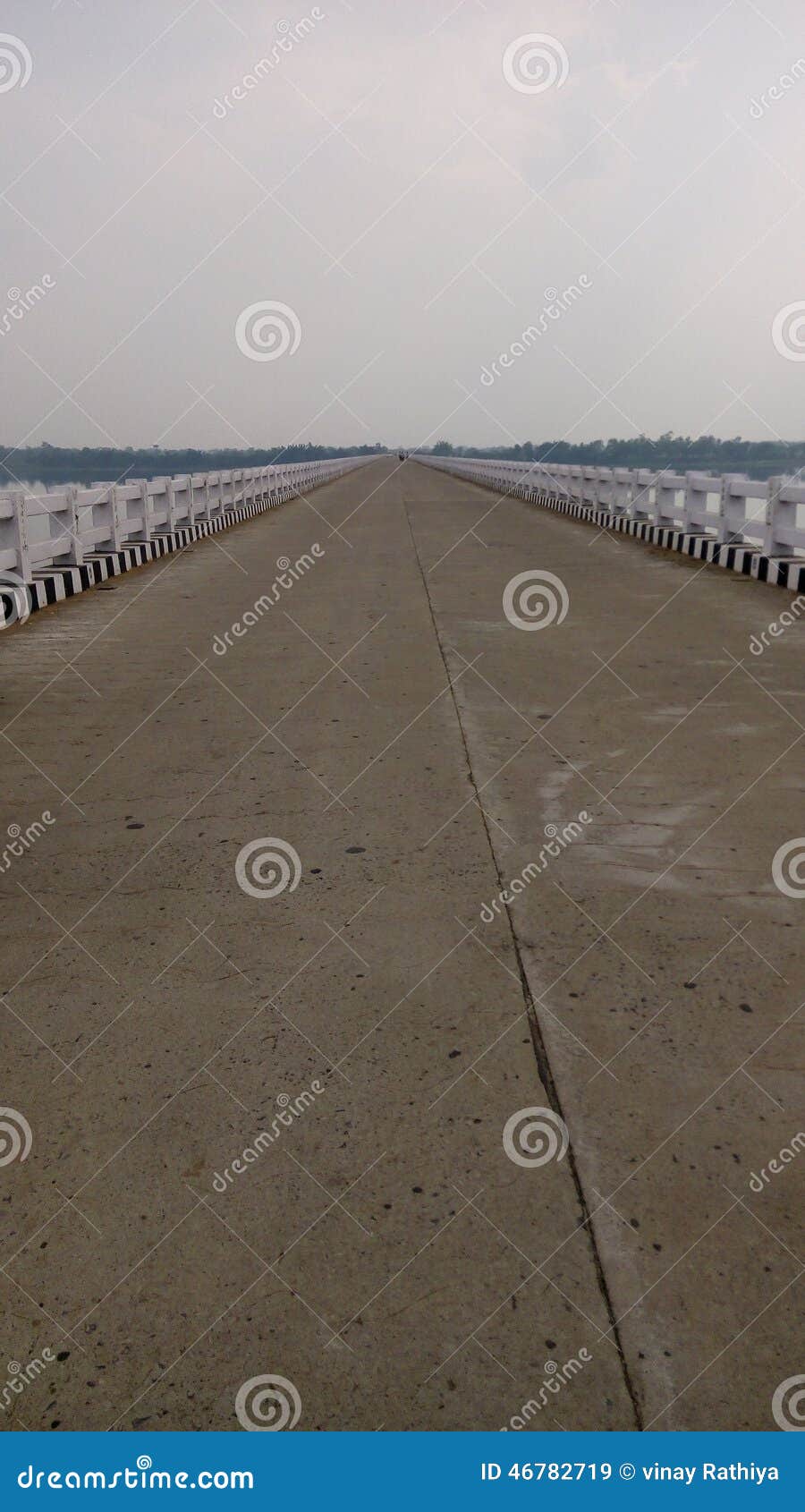 Long bridge one km long stock image. Image of bridge - 46782719