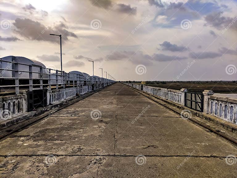 A long bridge stock image. Image of desolate, bridge - 152204373