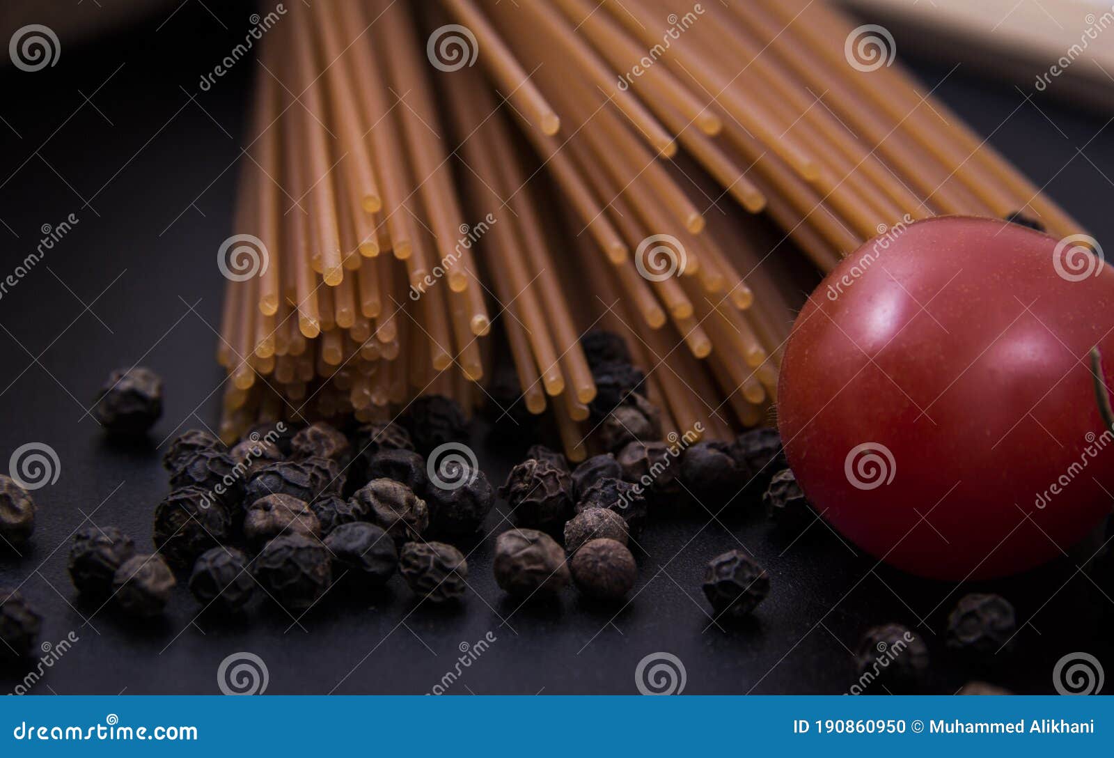 Long Brown and One-piece Pasta. Closed Brown Pasta from Close and ...