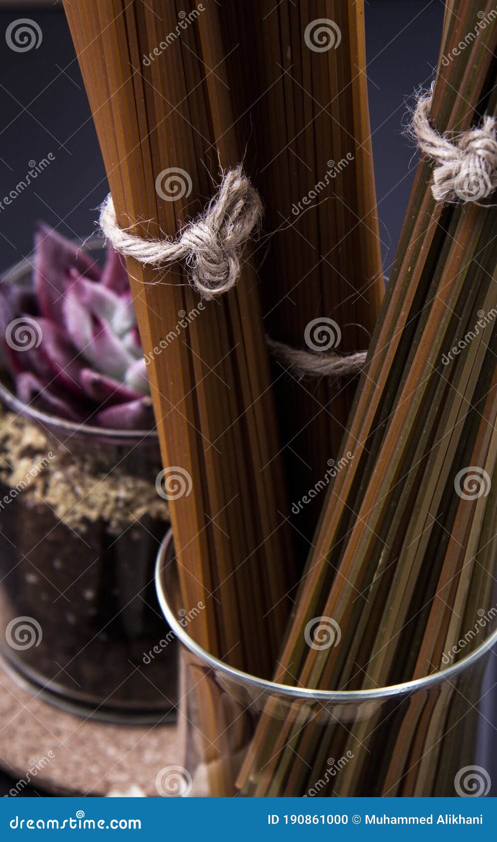 Long Brown and One-piece Pasta. Closed Brown Pasta from Close and ...