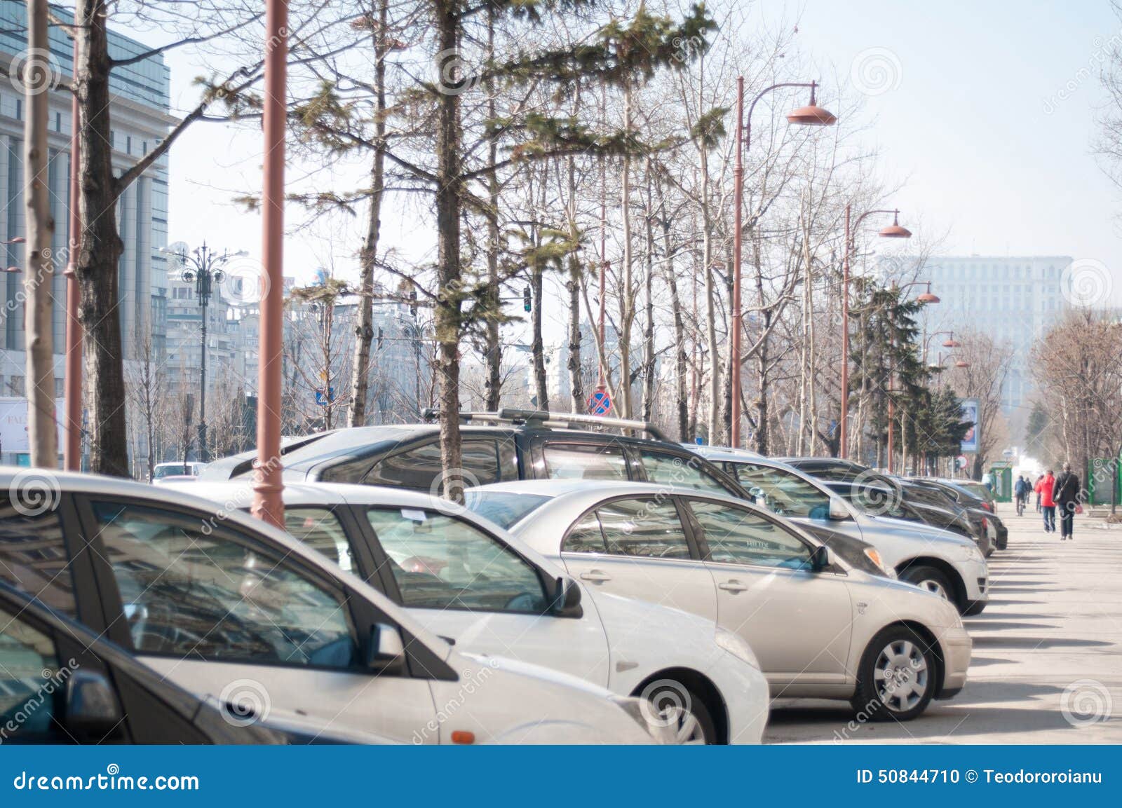 Long car row editorial image. Image of lined, colorful - 50844710