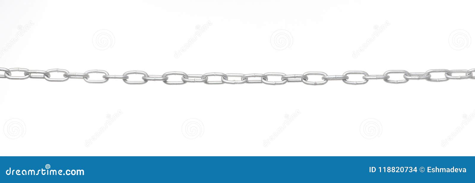 Long chain isolated stock photo. Image of long, strained - 118820734