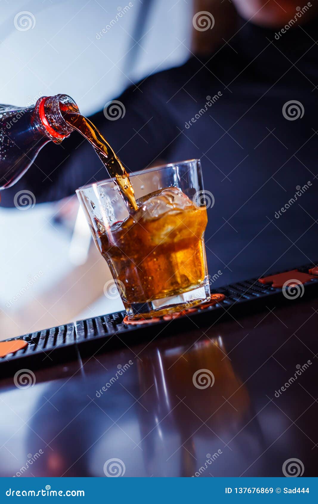 Long cocktail stock image. Image of liquor, glass, barman - 137676869