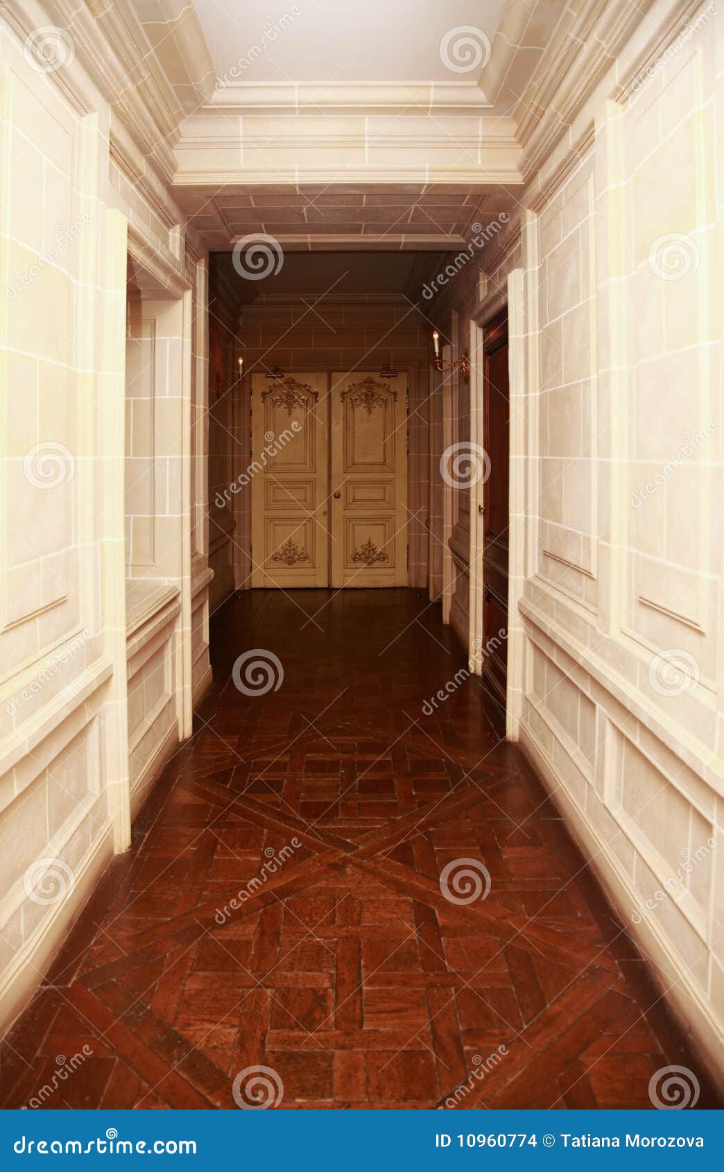 Long corridor stock photo. Image of door, corporate, indoor - 10960774
