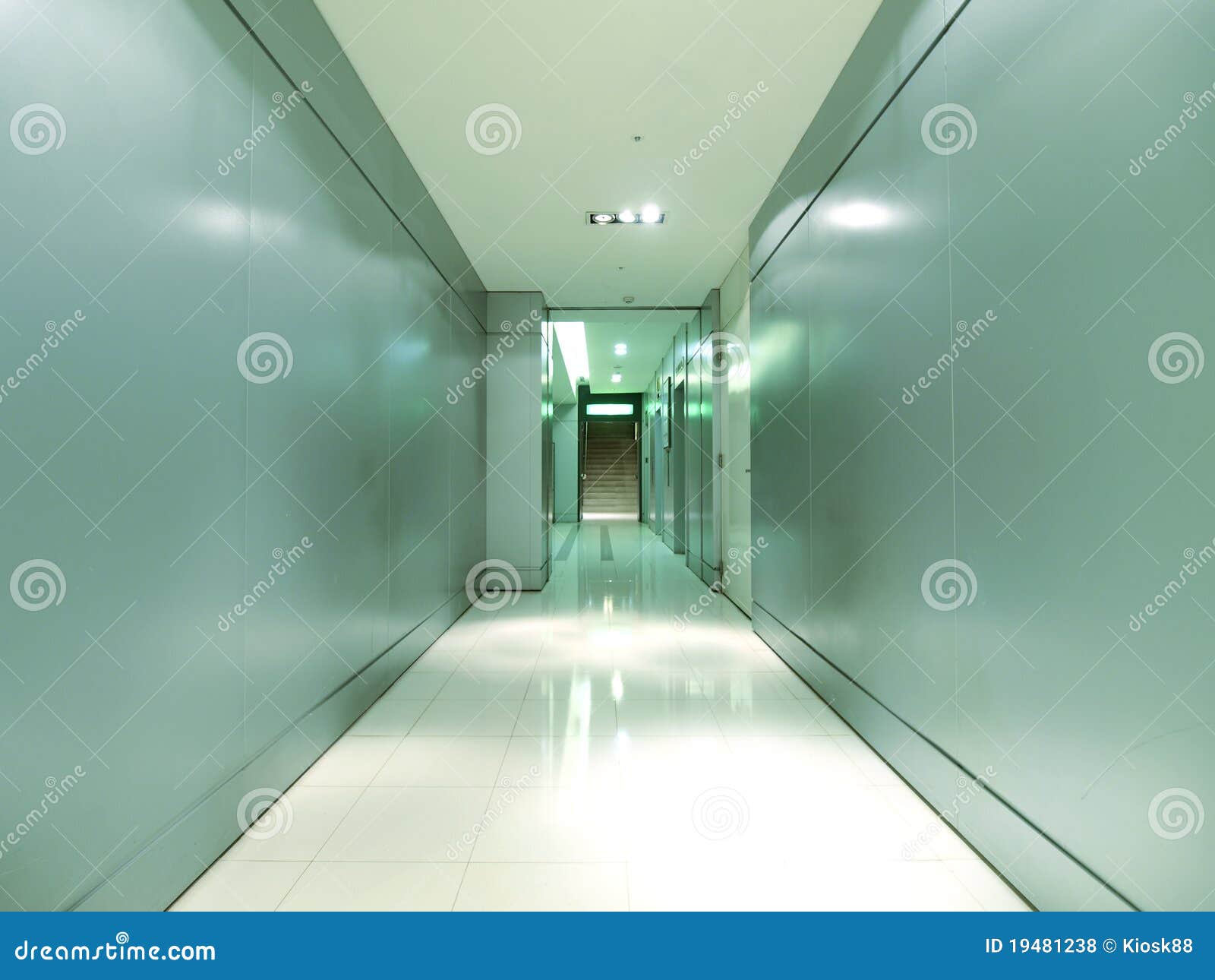 Long corridor stock photo. Image of gallery, abstract - 19481238