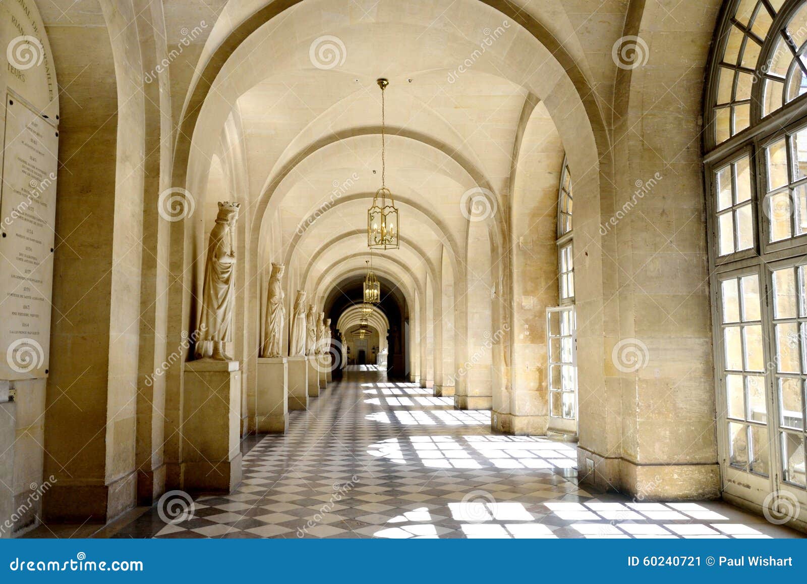 Long Corridor In Grand Palace Stock Image | CartoonDealer.com #60240721