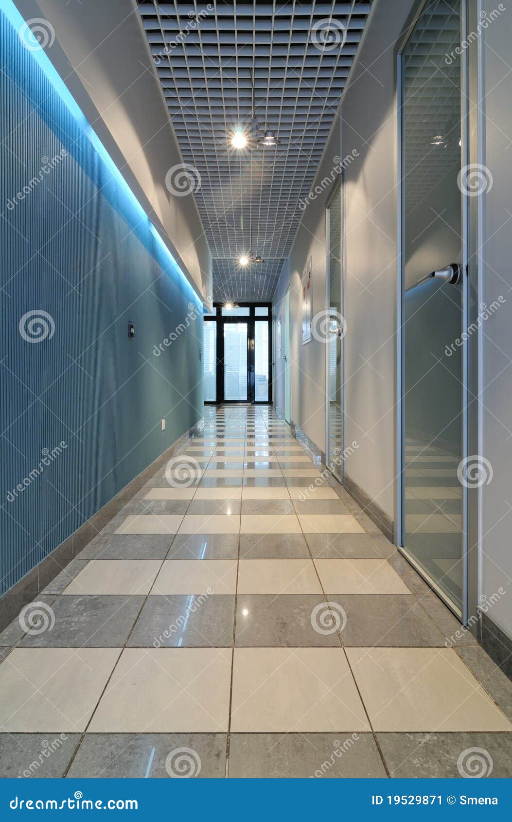 Office Corridor Ceilings