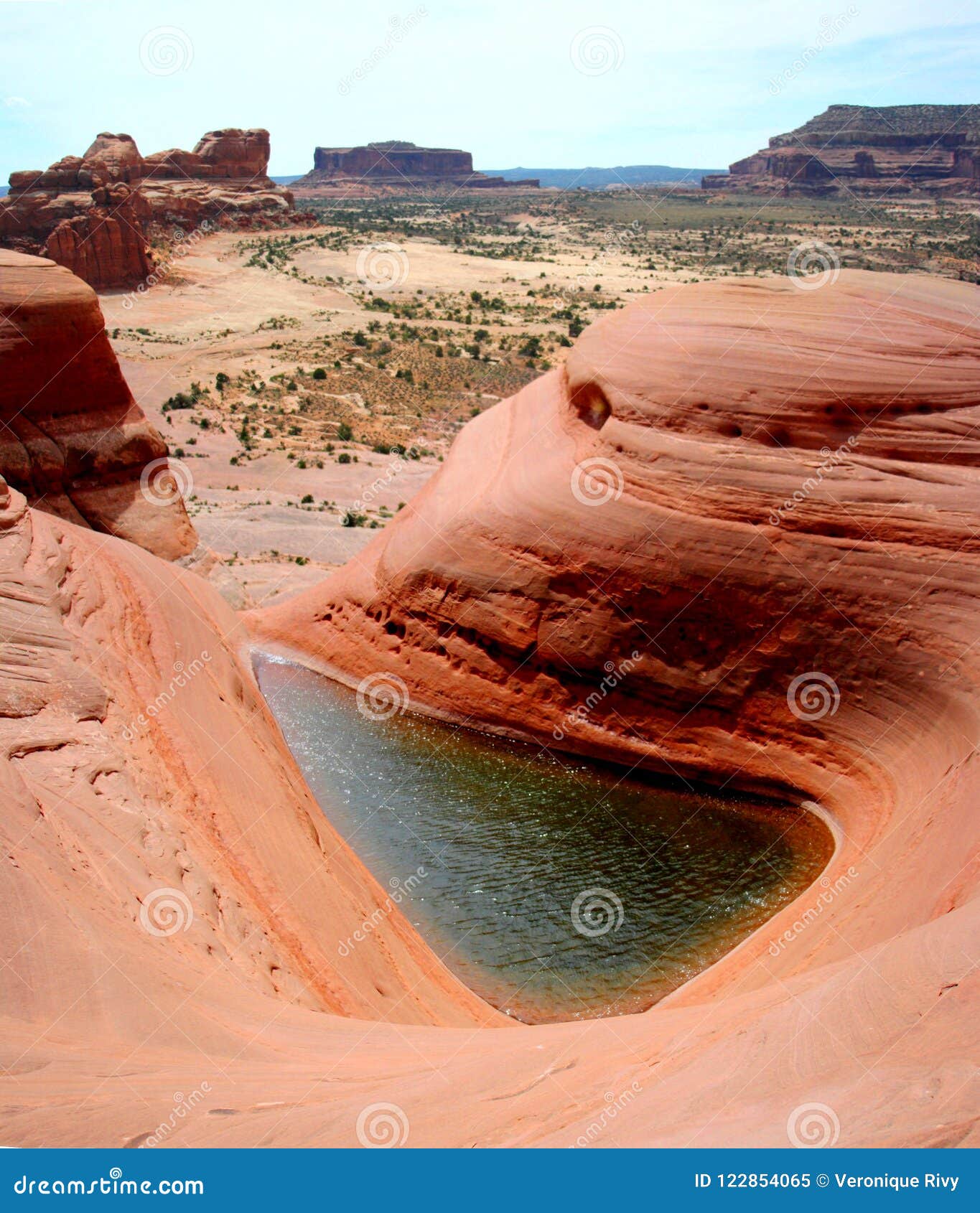Delta Pool near Moab, Utah stock image. Image of utah - 122854065