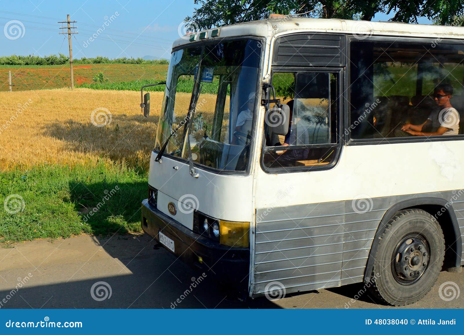 Long-distance Bus, North-Korea Editorial Image - Image of korean, dprk ...