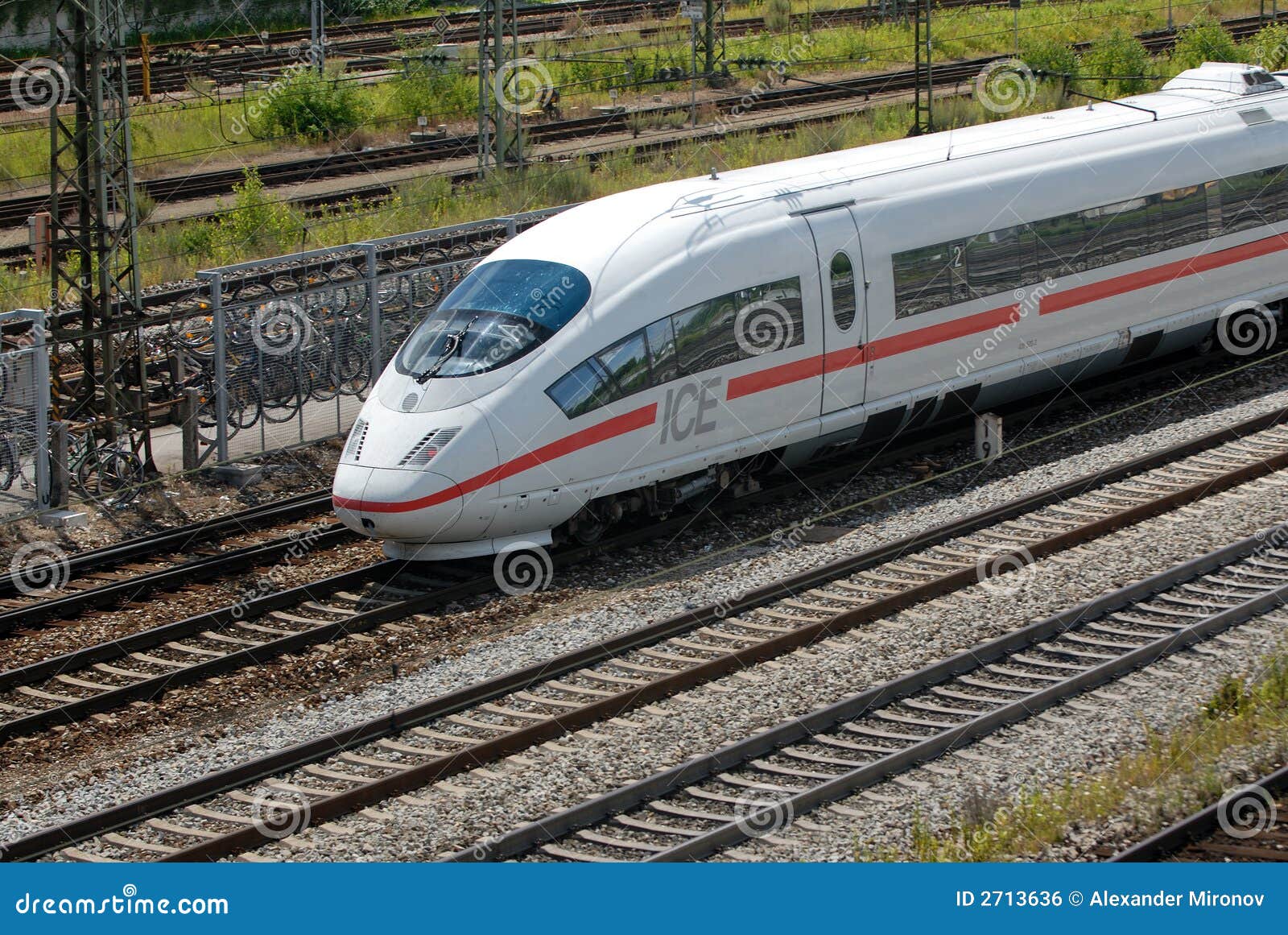 Long-distance train stock photo. Image of passenger, action - 2713636