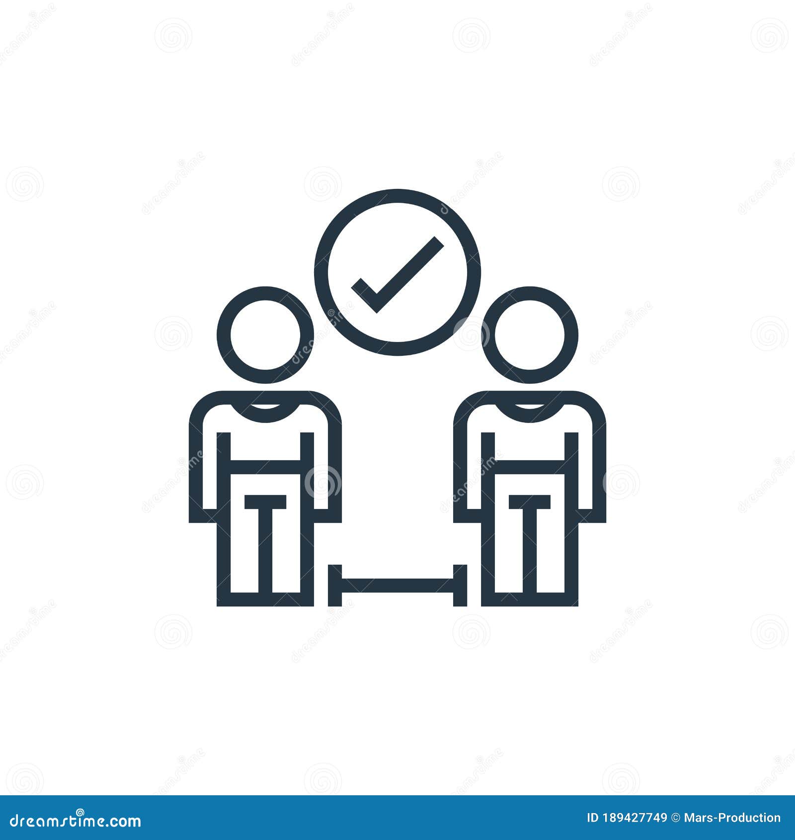 Long Distance Vector Icon Isolated on White Background. Outline, Thin ...