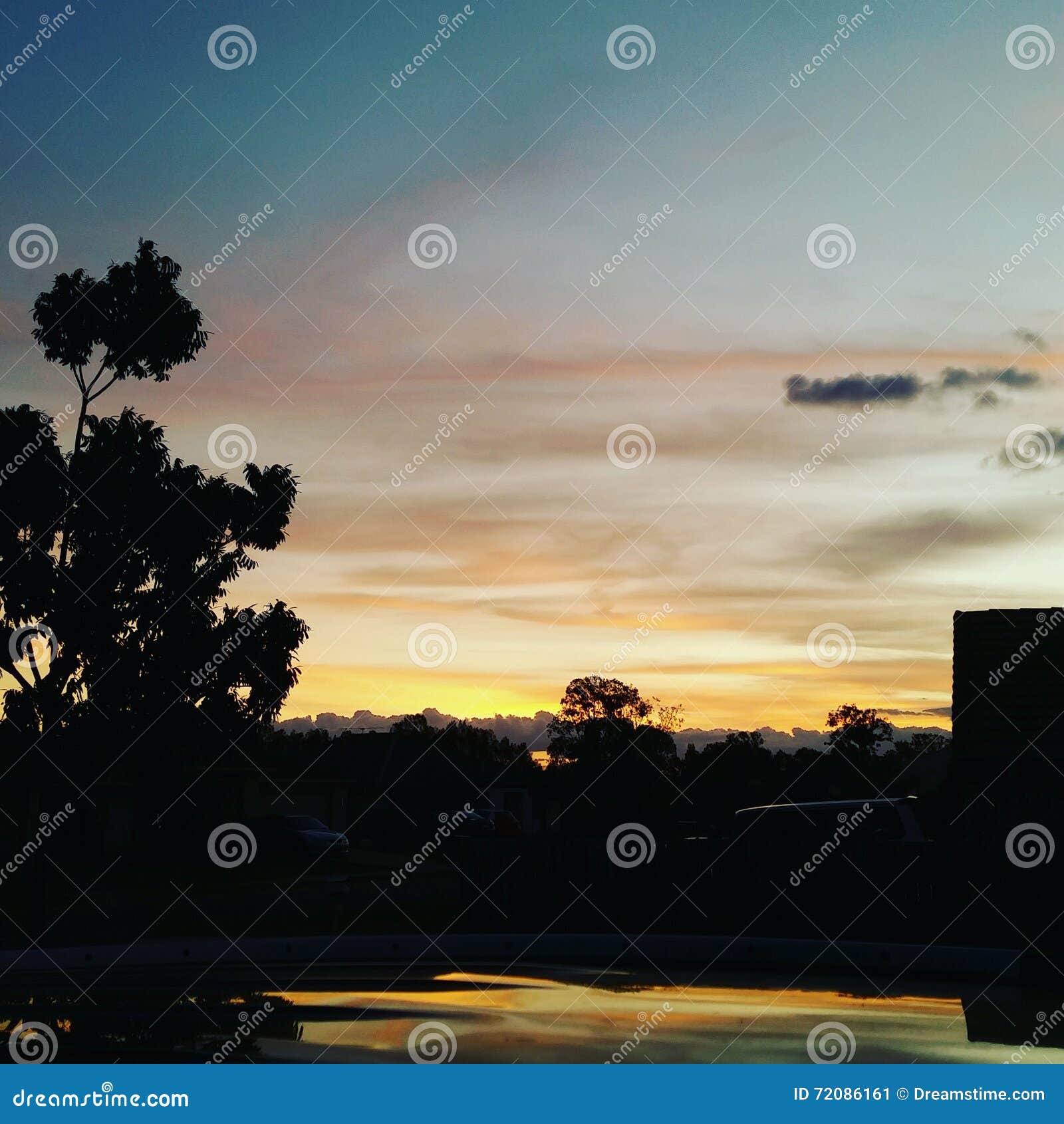 Long Drive Home stock image. Image of green, long, beautiful - 72086161