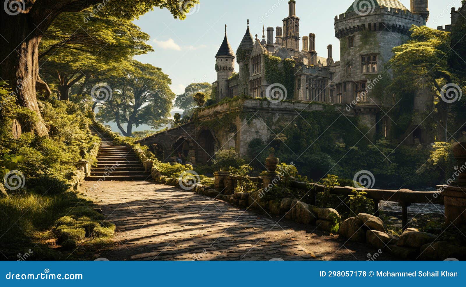 A Long Driveway Beautiful Country Estate Farmhouse Mansion New Home ...