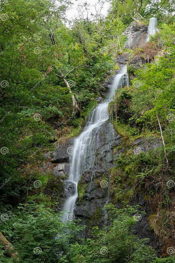 Canonteign falls stock photo. Image of landmark, countryside - 193504030