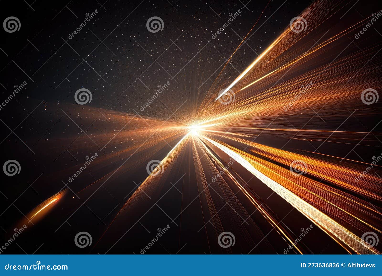 Long Exposure of Bright Light Source Moving through Dark Space, with ...