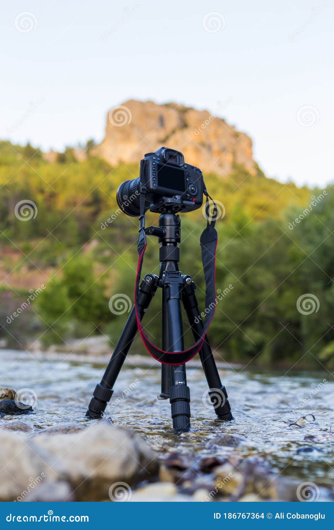 Long Exposure Camera in the River Stock Photo - Image of hobby, nature ...