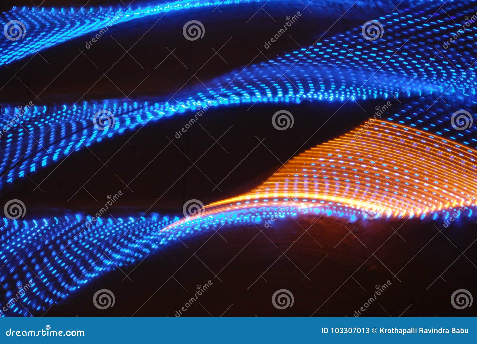 Long Exposure Lights Texture Macro Stock Image - Image of close, bright ...