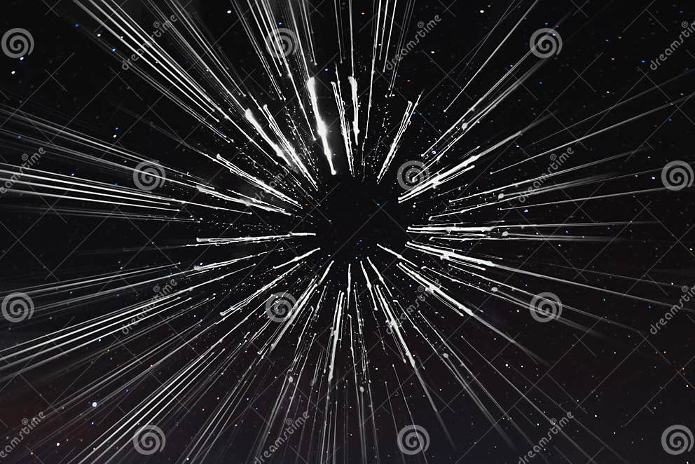 Long Exposure, Motion Speed of Light Lines Stock Image - Image of ...