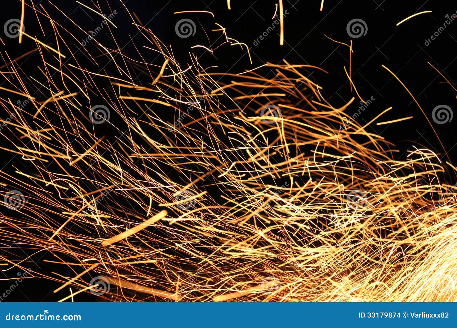 Long Exposure Photo of Fire Stock Photo - Image of grilled, heat: 33179874