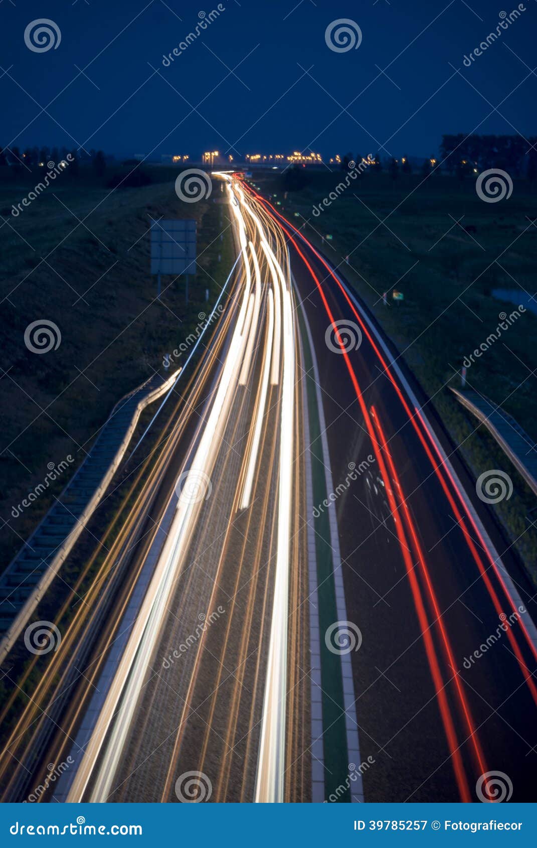 Long Exposure Photo of Traffic Stock Image - Image of long, line: 39785257