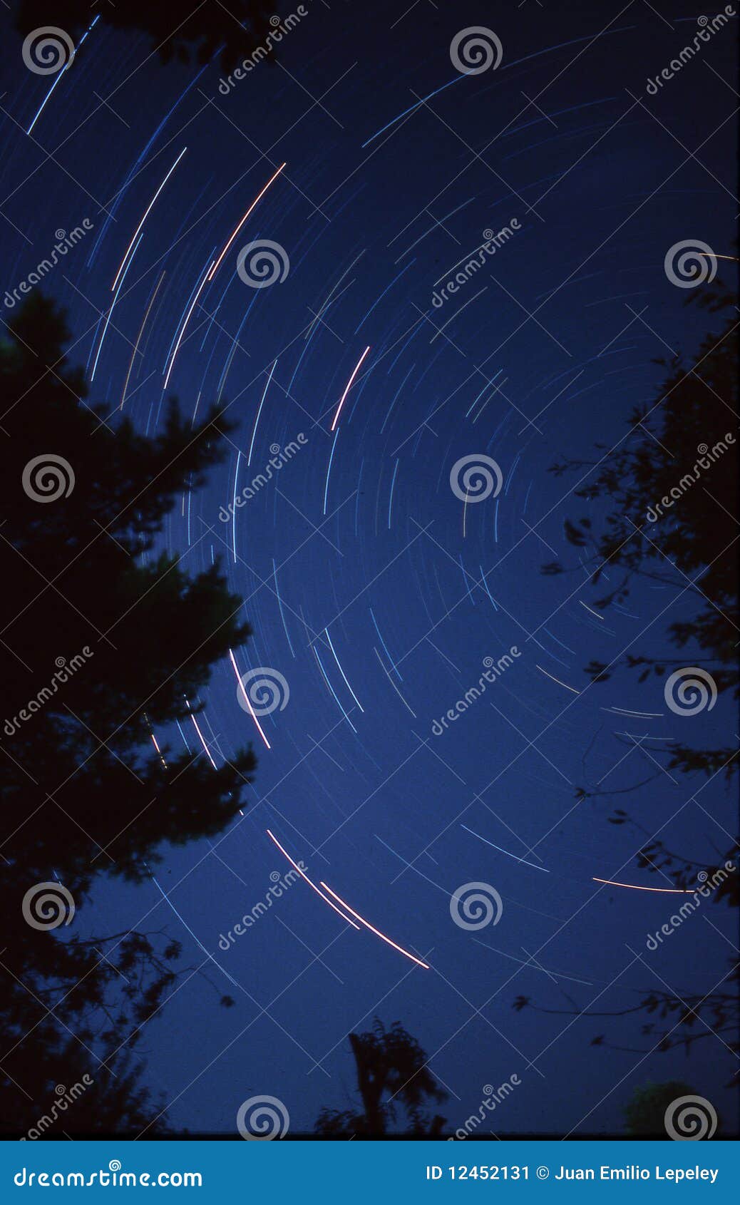 Long Exposure Photography of the Night Sky Stock Image - Image of deep ...