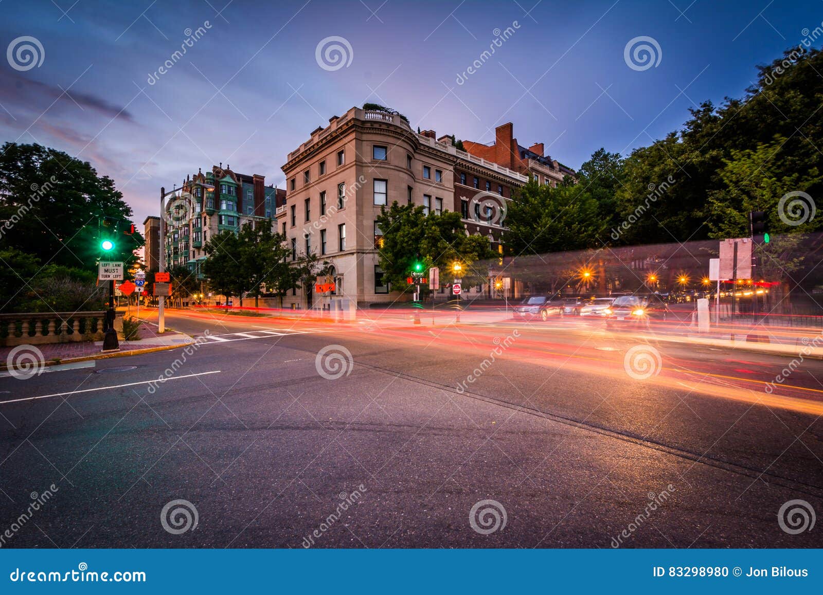 Long Exposure of Traffic at the Intersection of Charlesgate and ...