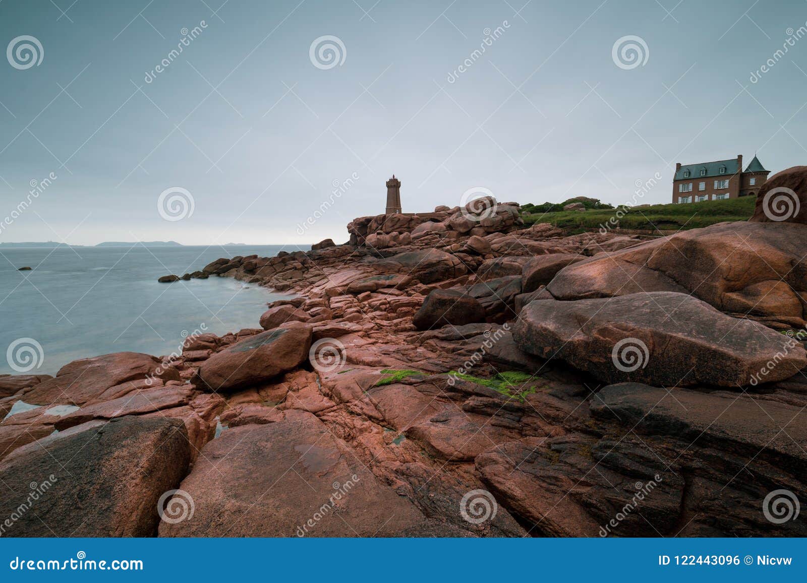 Long Exposure View of the Ploumanach Lighthouse. Stock Photo - Image of ... Long Exposure View of the Ploumanach Lighthouse. Stock Photo - Image of ...