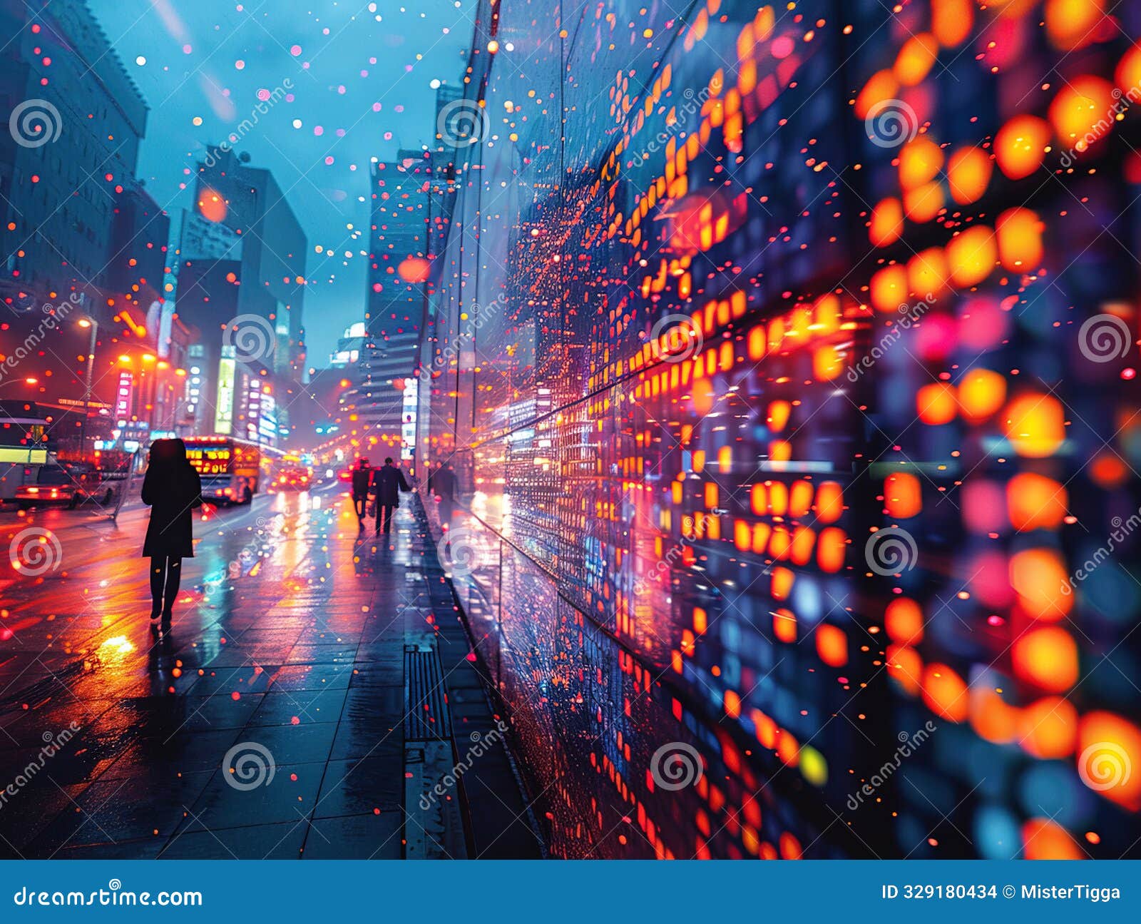 Long Form Video Conception. Man with Camera and Telescreen Concept of ...