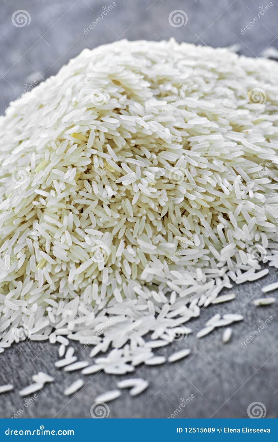 Long grain rice stock image. Image of macro, organic - 12515689