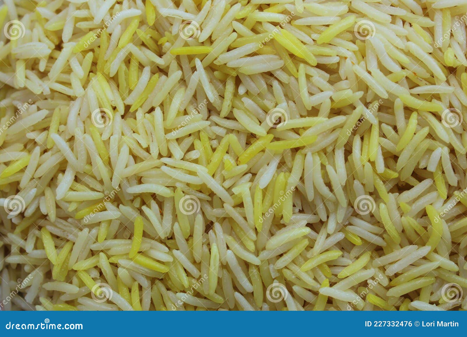 Long Grain Saffron Basmati Rice Close Up Stock Photo - Image of lunch ...