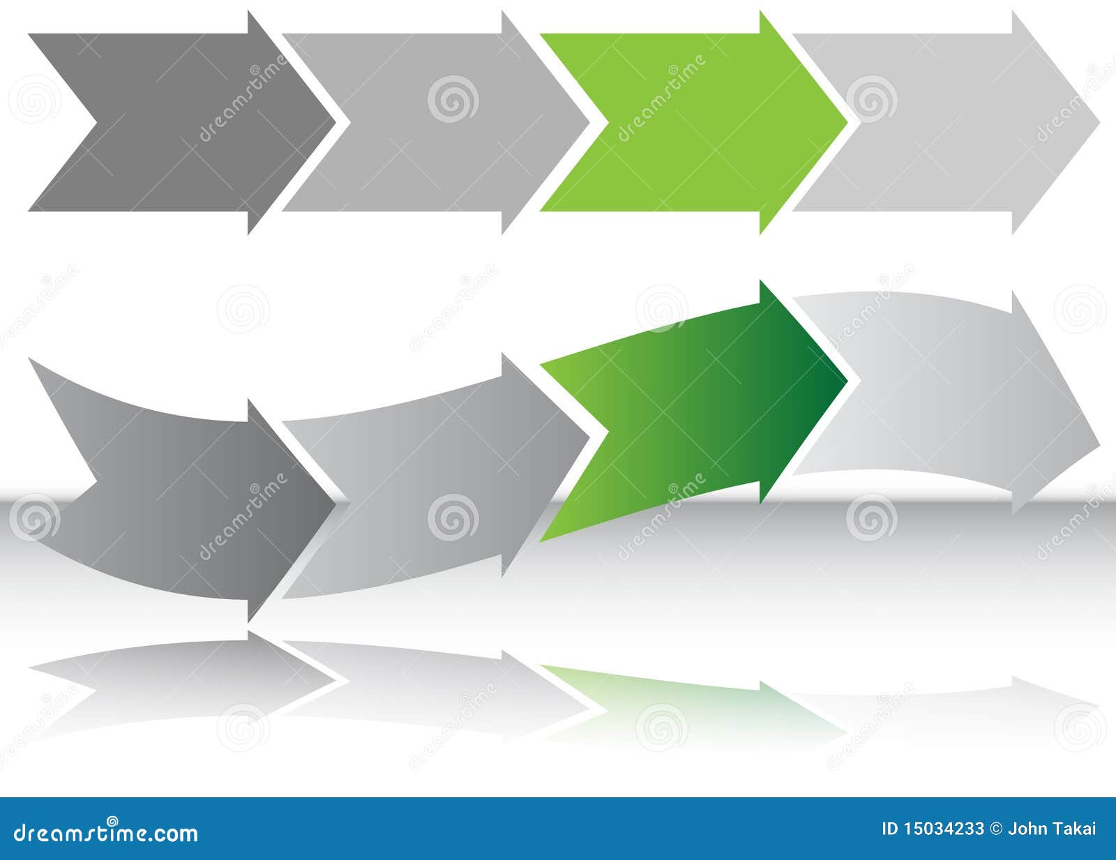 Arrow Chart. Circle Diagram With Arrow. Color Infographic Piechart With ...