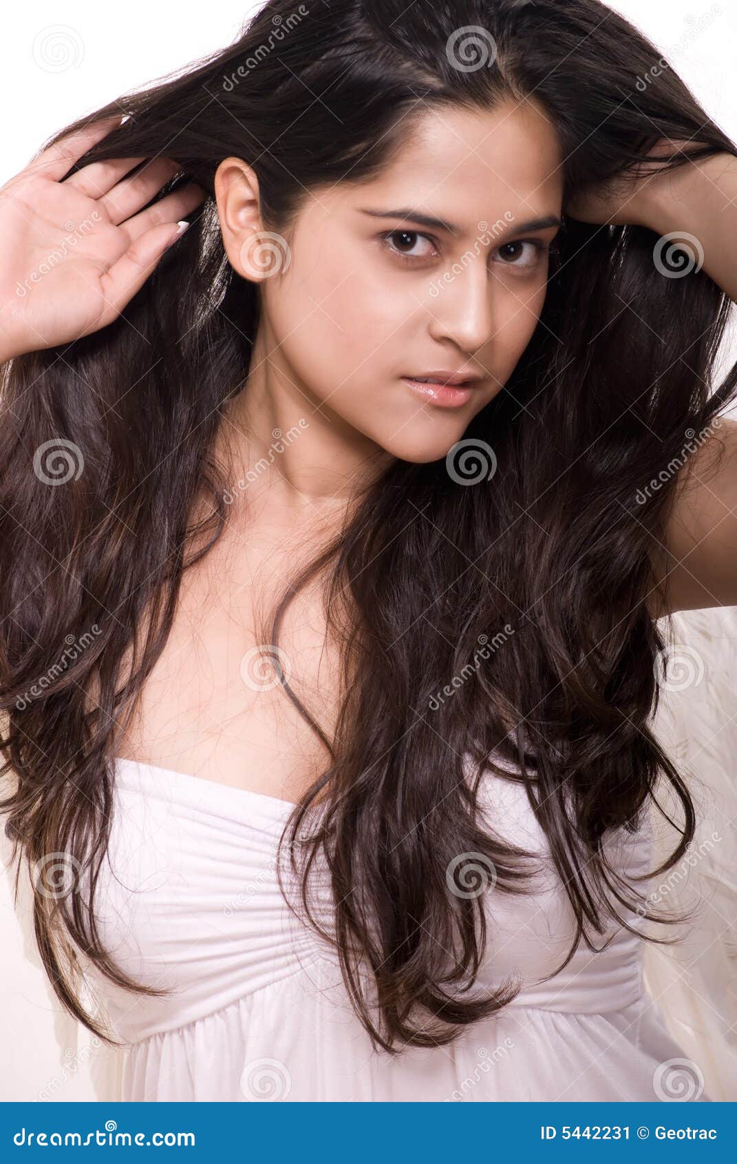Long hair stock image. Image of hispanic, beauty, glamour - 5442231