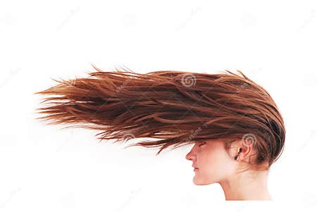 Long hair hanging stock image. Image of highlights, hair - 30180887