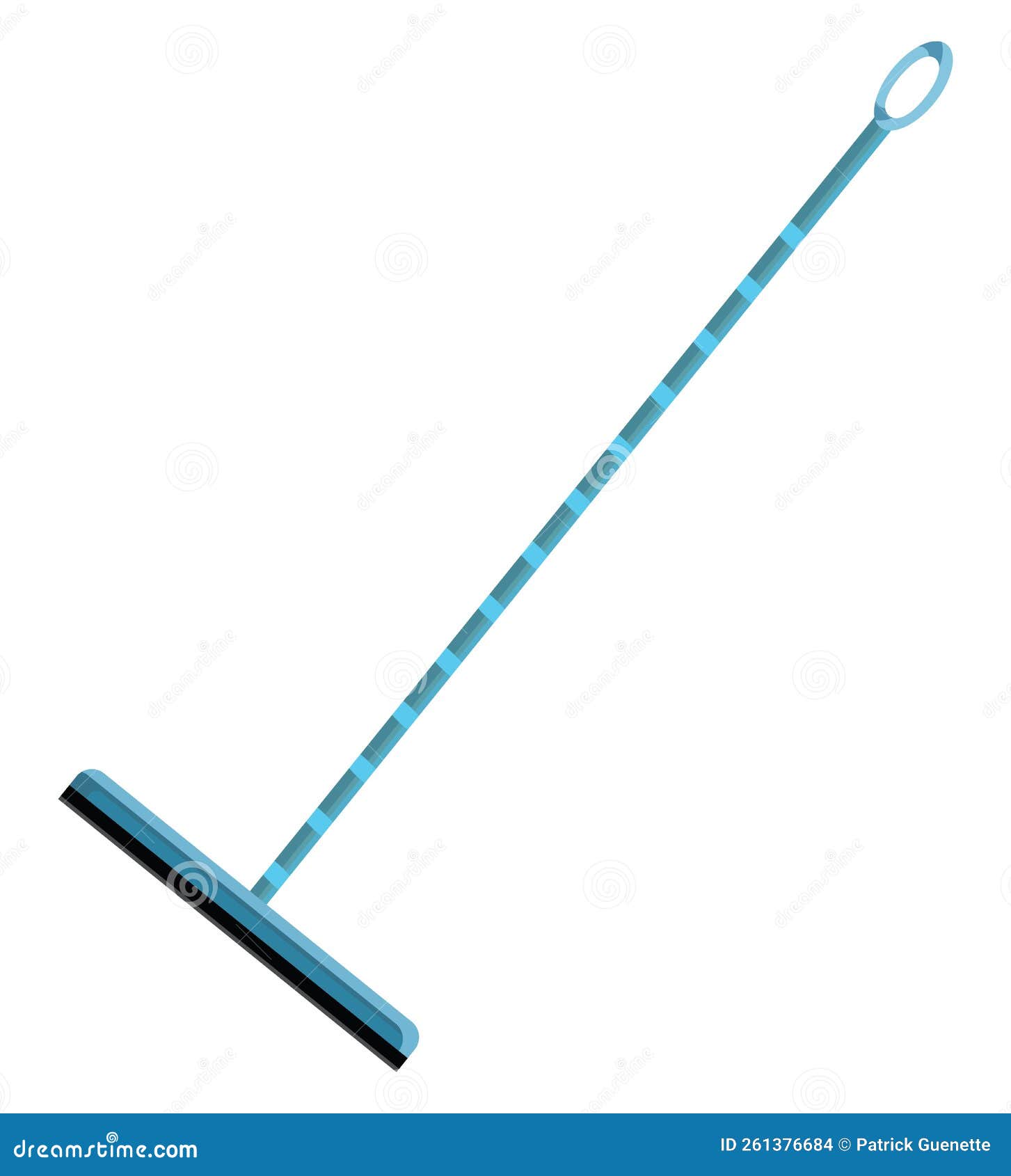 Long handle, icon stock vector. Illustration of tool - 261376684
