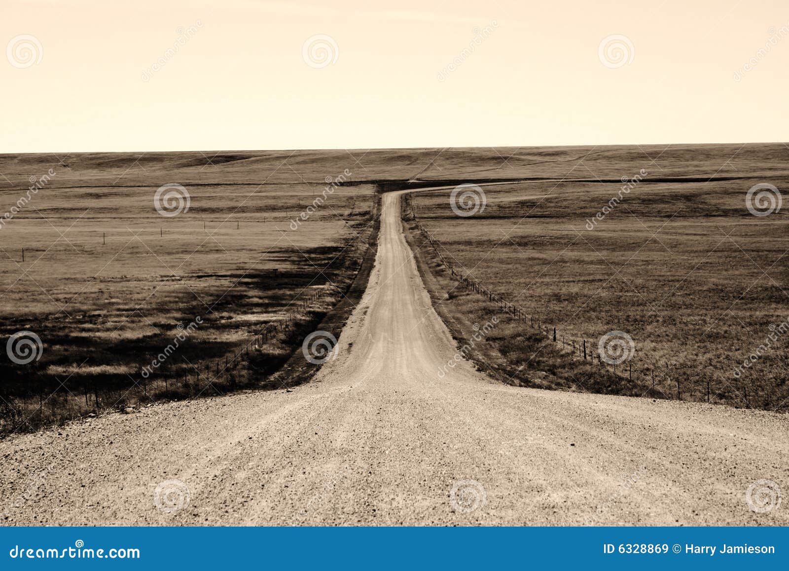 Long Hard Road stock image. Image of dirt, plains, grass - 6328869