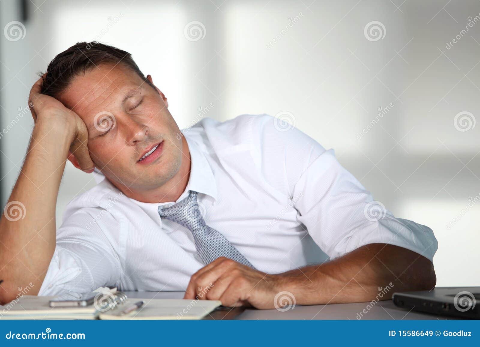 Long hours in the office stock image. Image of exhausted - 15586649