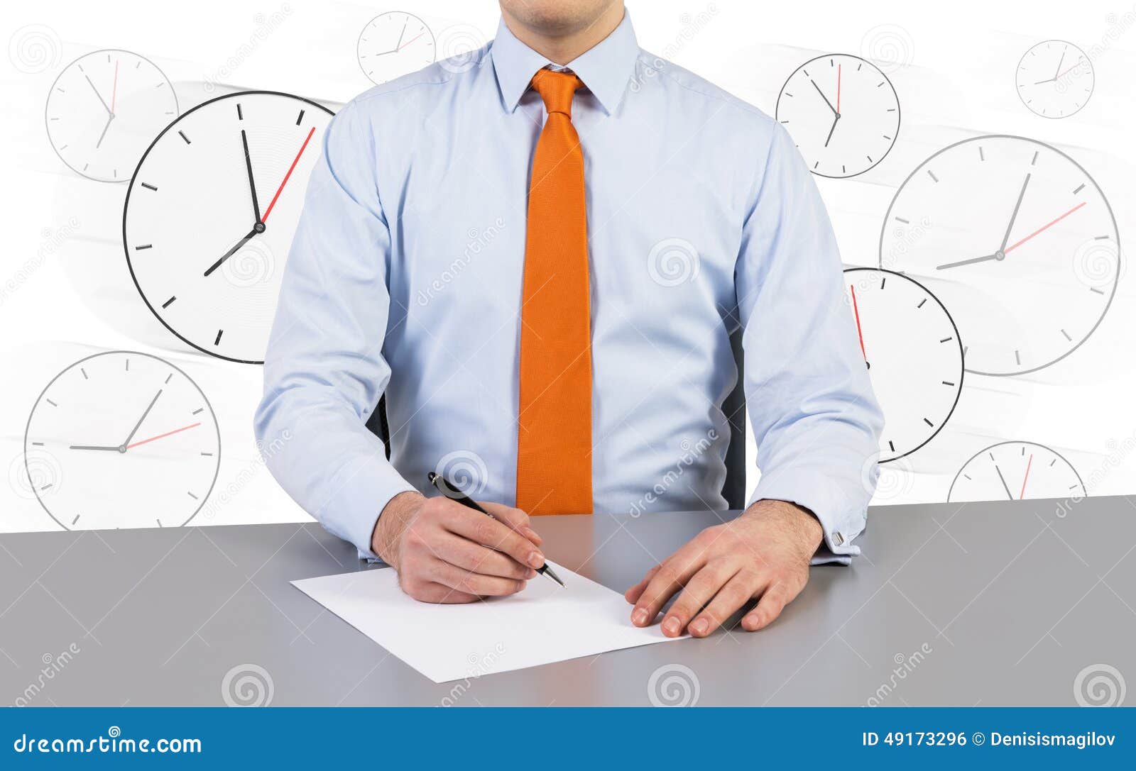 Long hours of work stock photo. Image of paper, idea - 49173296