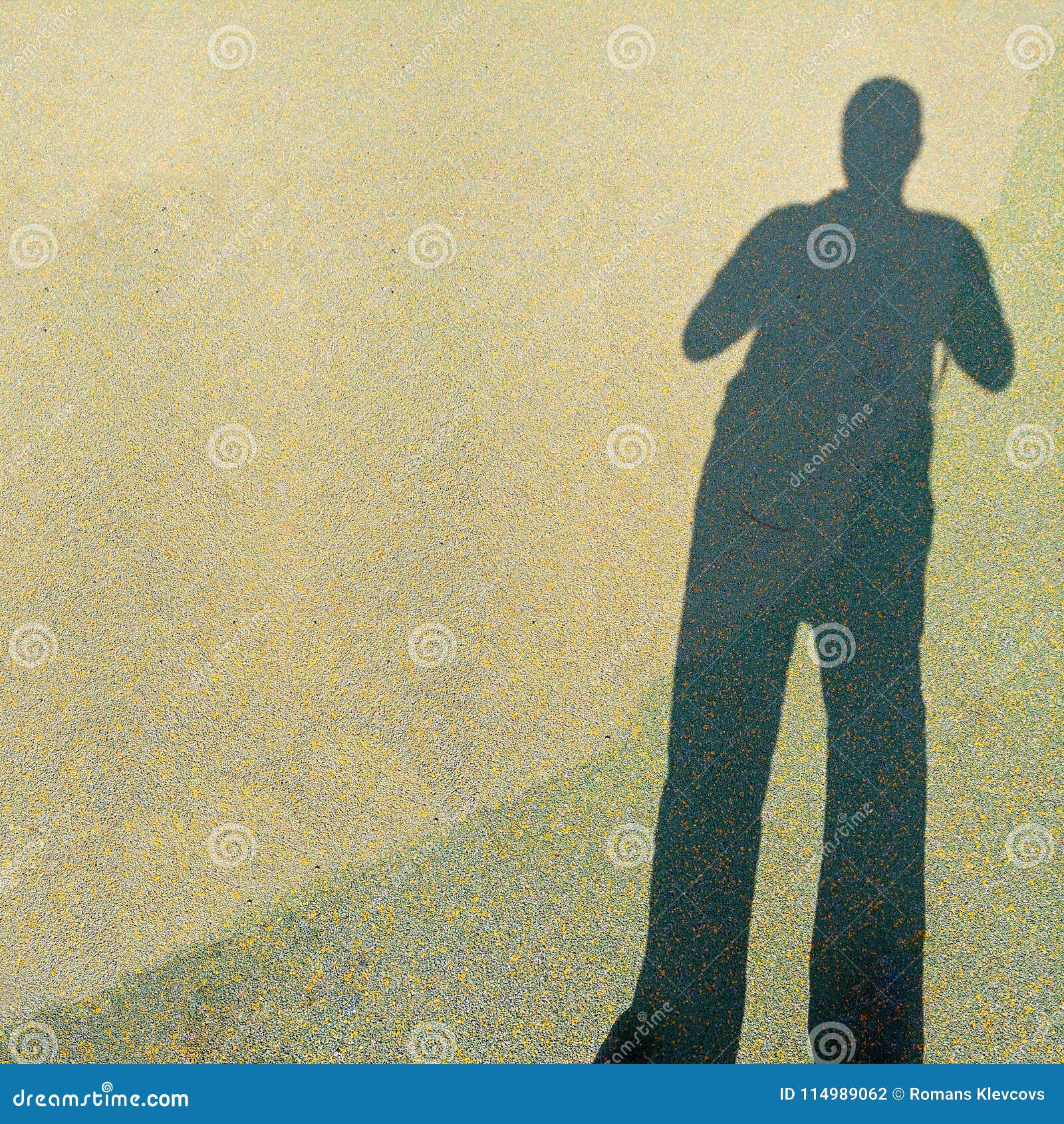 Human Shadow In The Sahara Desert Stock Photo | CartoonDealer.com #457266