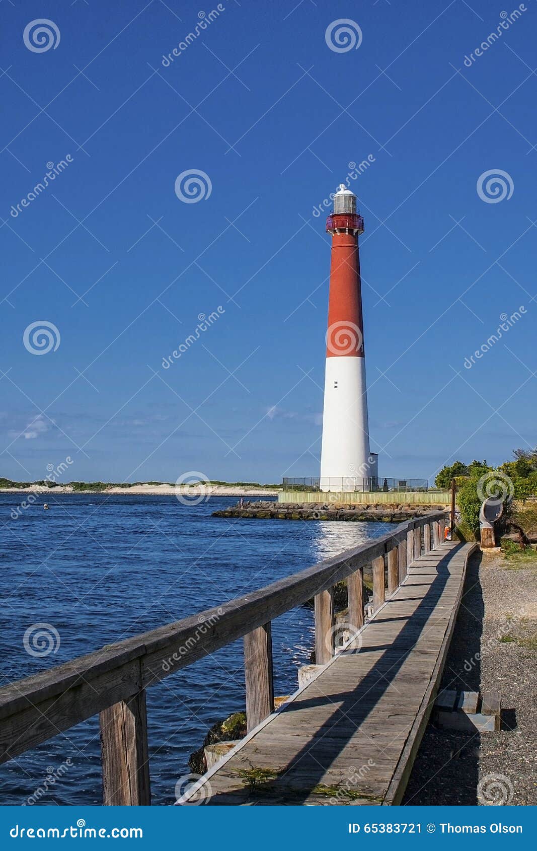 Long Island NJ Lighthouse stock image. Image of vacation - 65383721